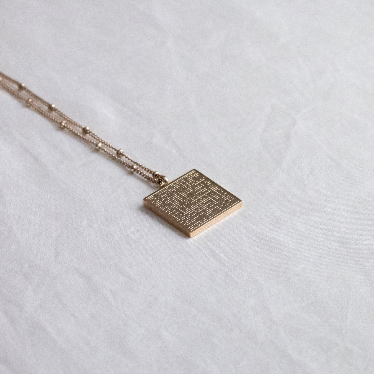 Ayatul Kursi Geometric Necklace – Seeking Sukoon